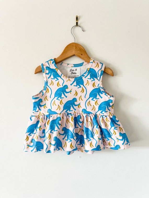 Monkey Print Baby Clothes