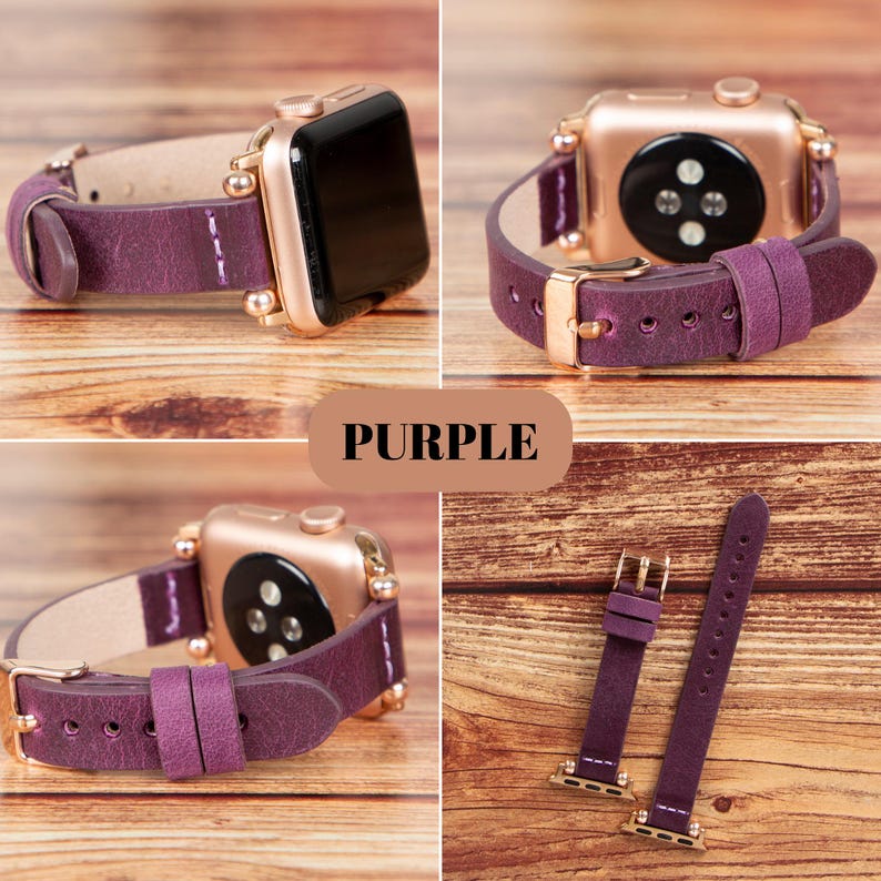 Leather Fitbit Versa 2 3 4 Band Women, Fitbit Sense 2 Bands Woman ...