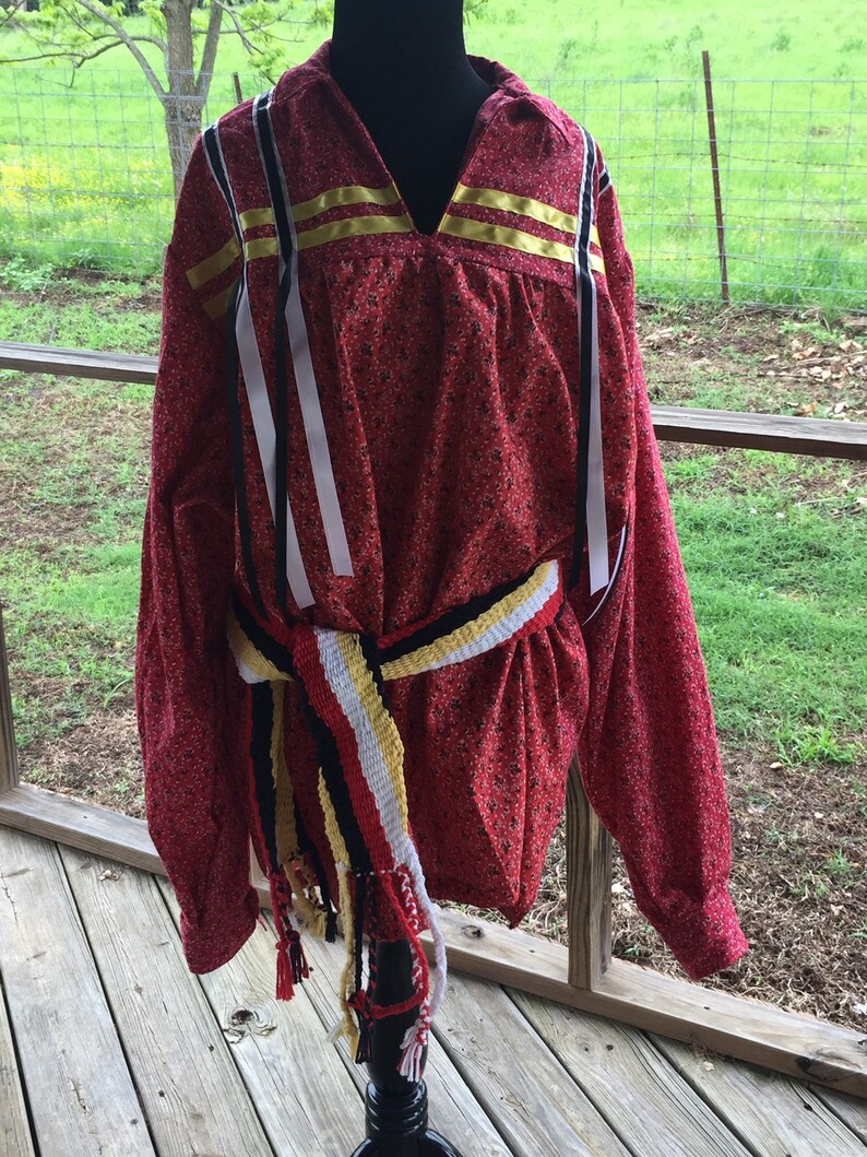 Custom Cherokee Men's Ribbon Shirt With Cherokee Star - Etsy