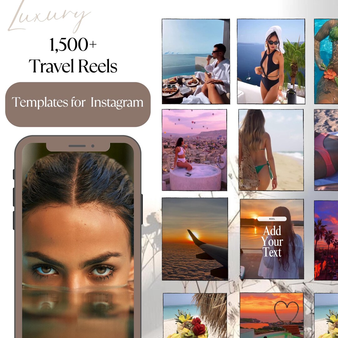 1,500+ Faceless Travel Videos/beach Vibes for Digital Marketing . Ultimate Content Vault ...