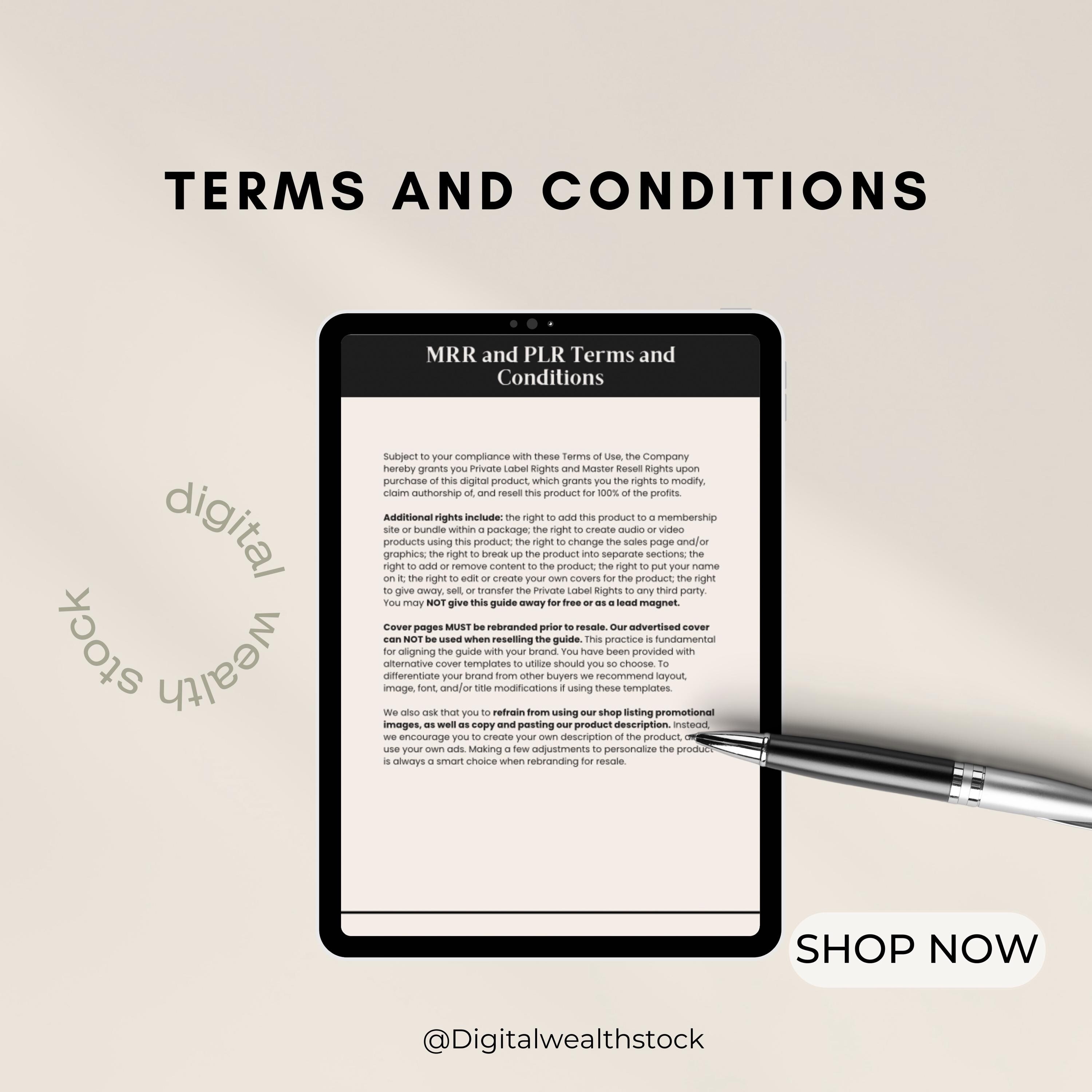 Faceless Digital Wealth Guide With Master Resell Rights, Digital ...