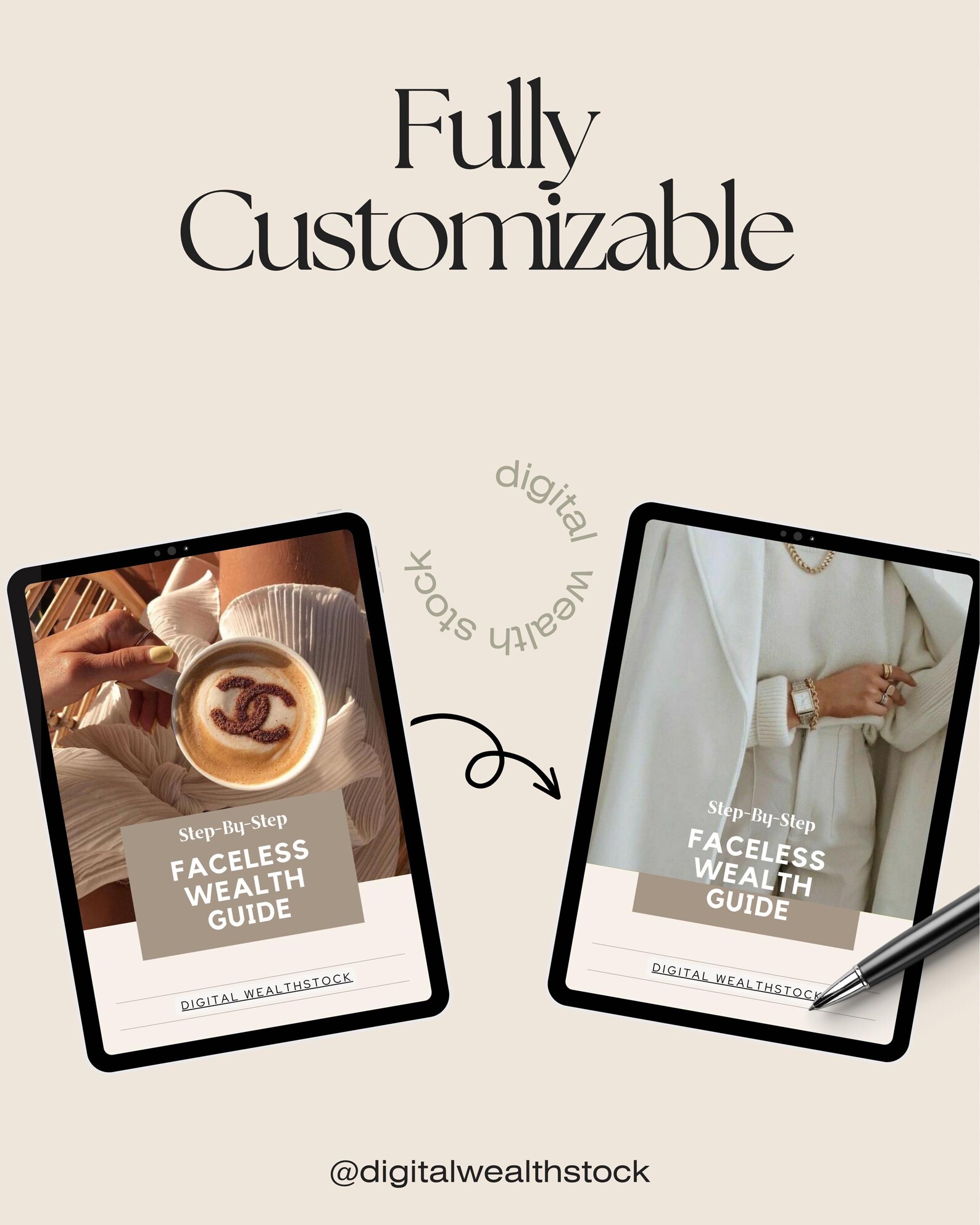 Faceless Digital Wealth Guide With Master Resell Rights, Digital ...