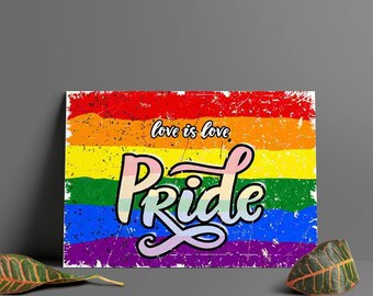 Pride - Retro Sign - 22x30cm Retro Wall Decor for Home, Cafe, Bar - Etsy