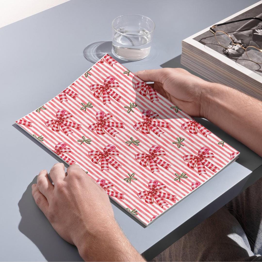 Christmas Bow Seamless Repeat Pattern, Christmas Ribbons Stripes ...