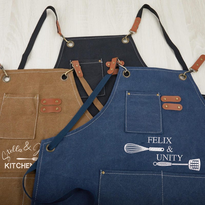 Waxed Kitchen Apron - Etsy