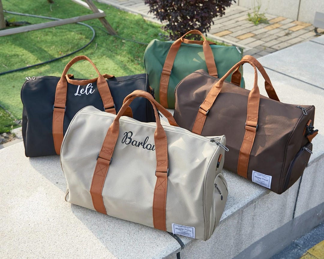 Personalised Name Duffel Bag,personalized Men's Weekend Bag,groomsmen ...