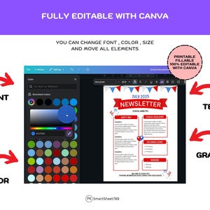 Editable Classroom Newsletters Monthly Weekly Templates for Parent ...