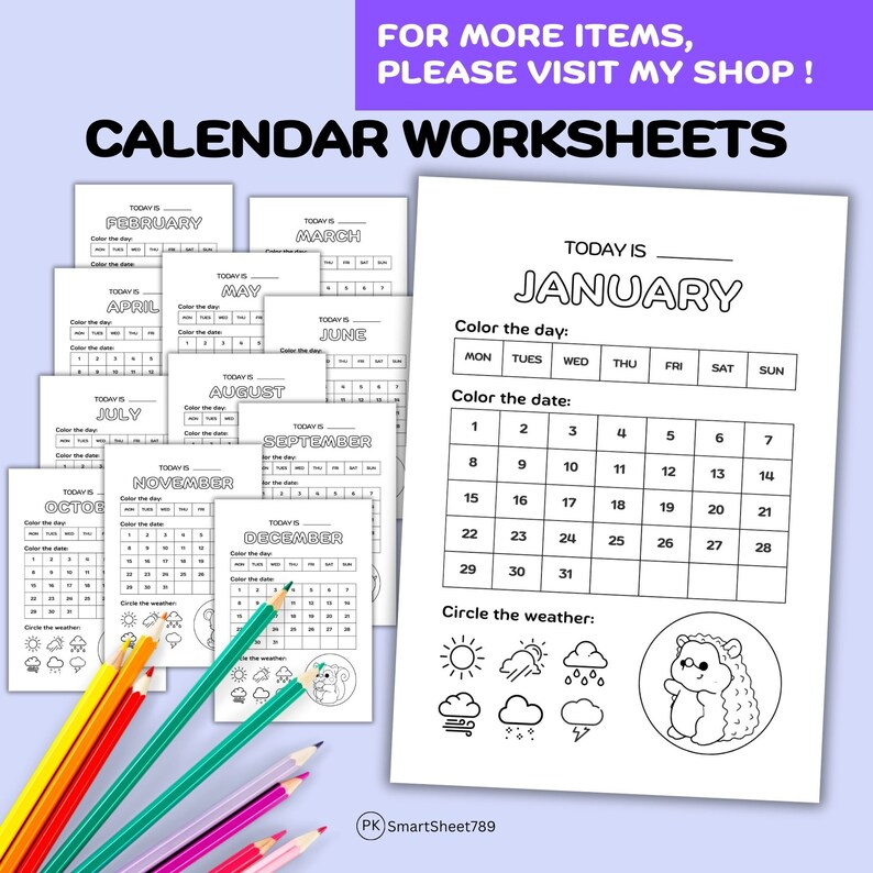 Editable School Calendar of Events: PTA/PTO Monthly Planner (digital ...