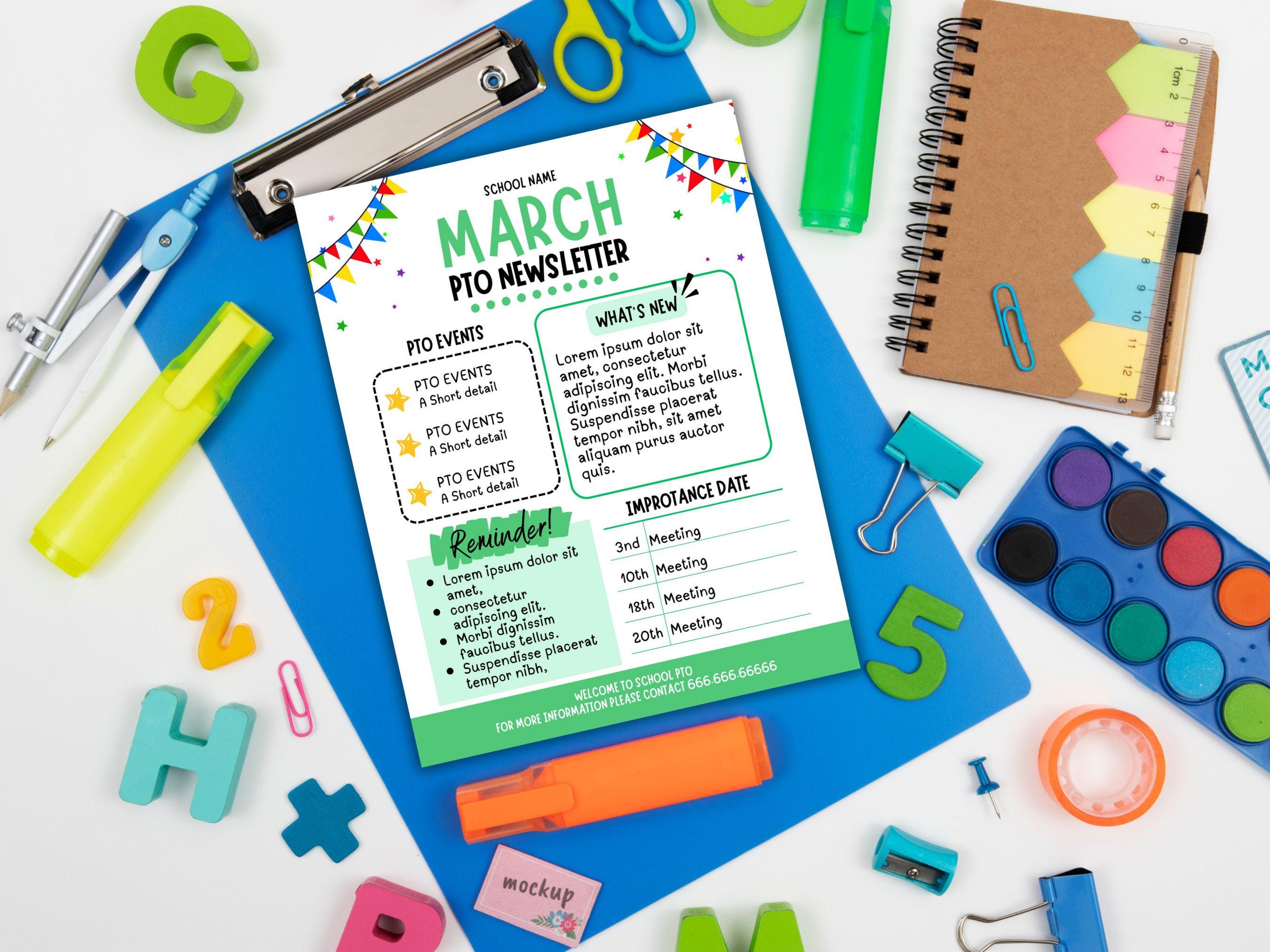 Editable Classroom Newsletters Monthly Weekly Templates for Parent ...