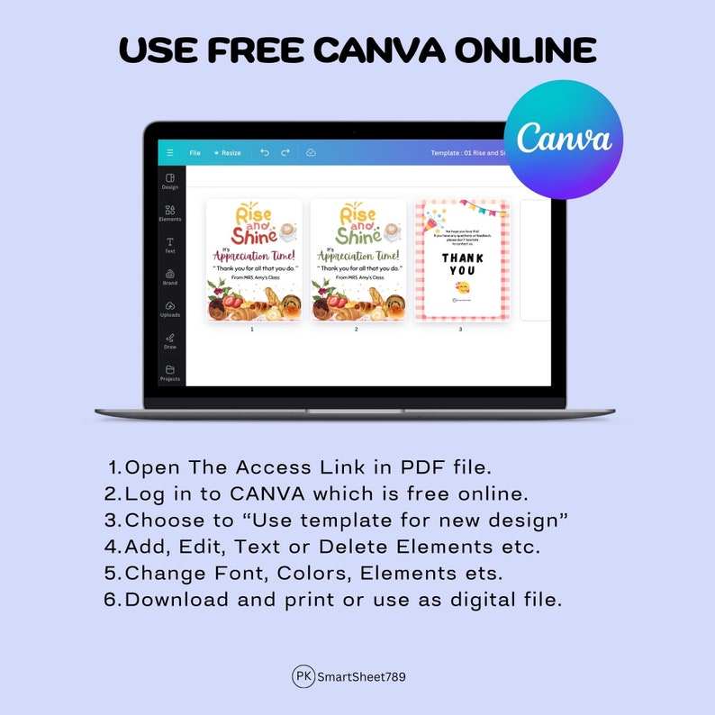 EDITABLE Rise & Shine Teacher Appreciation Sign, Teacher Appreciation ...