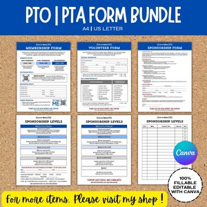 Editable Join PTA Flyer Template: School Volunteer Recruitment (canva ...