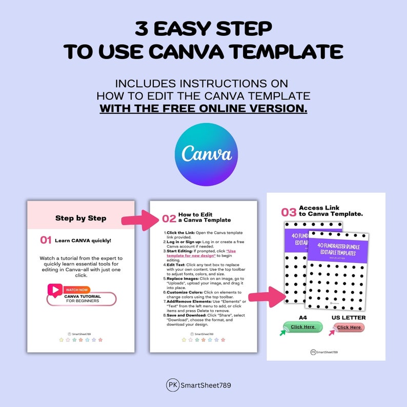 EDITABLE PTA Fundraiser Flyer Bundle School Fundraiser Flyer PTA Events ...