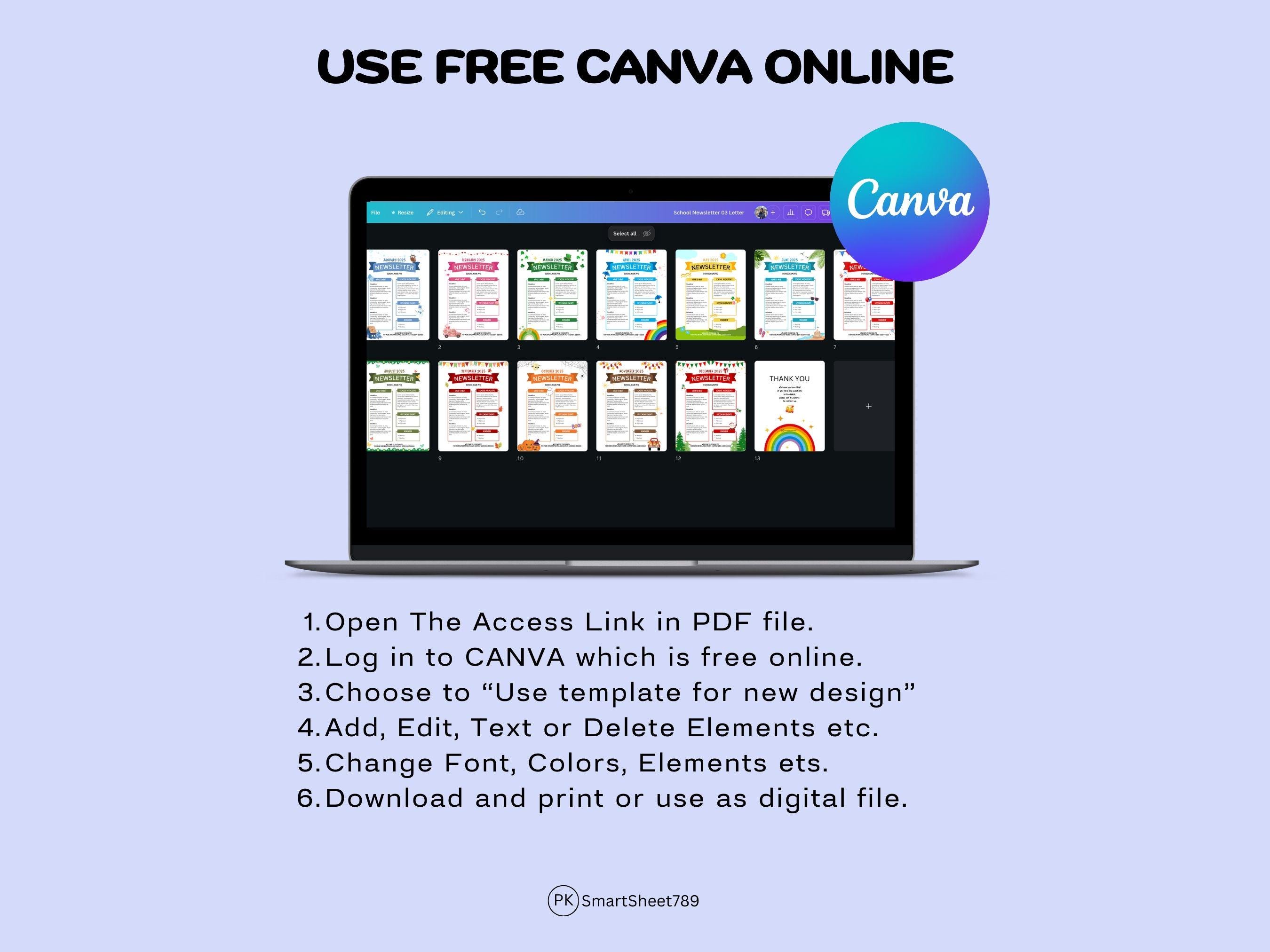 Editable Classroom Newsletters Monthly Weekly Templates for Parent ...