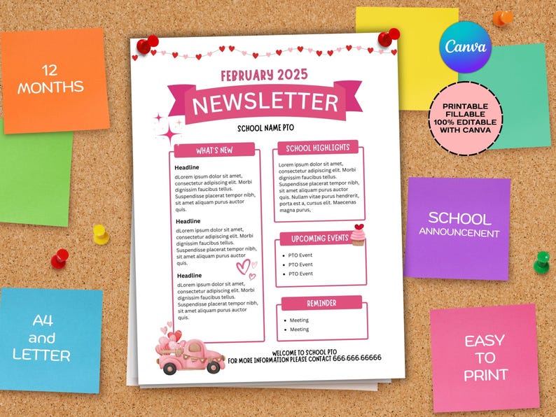 Editable Classroom Newsletters Monthly Weekly Templates for Parent ...