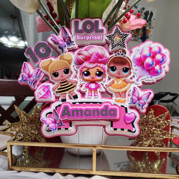 Lol Cake Topper - Etsy