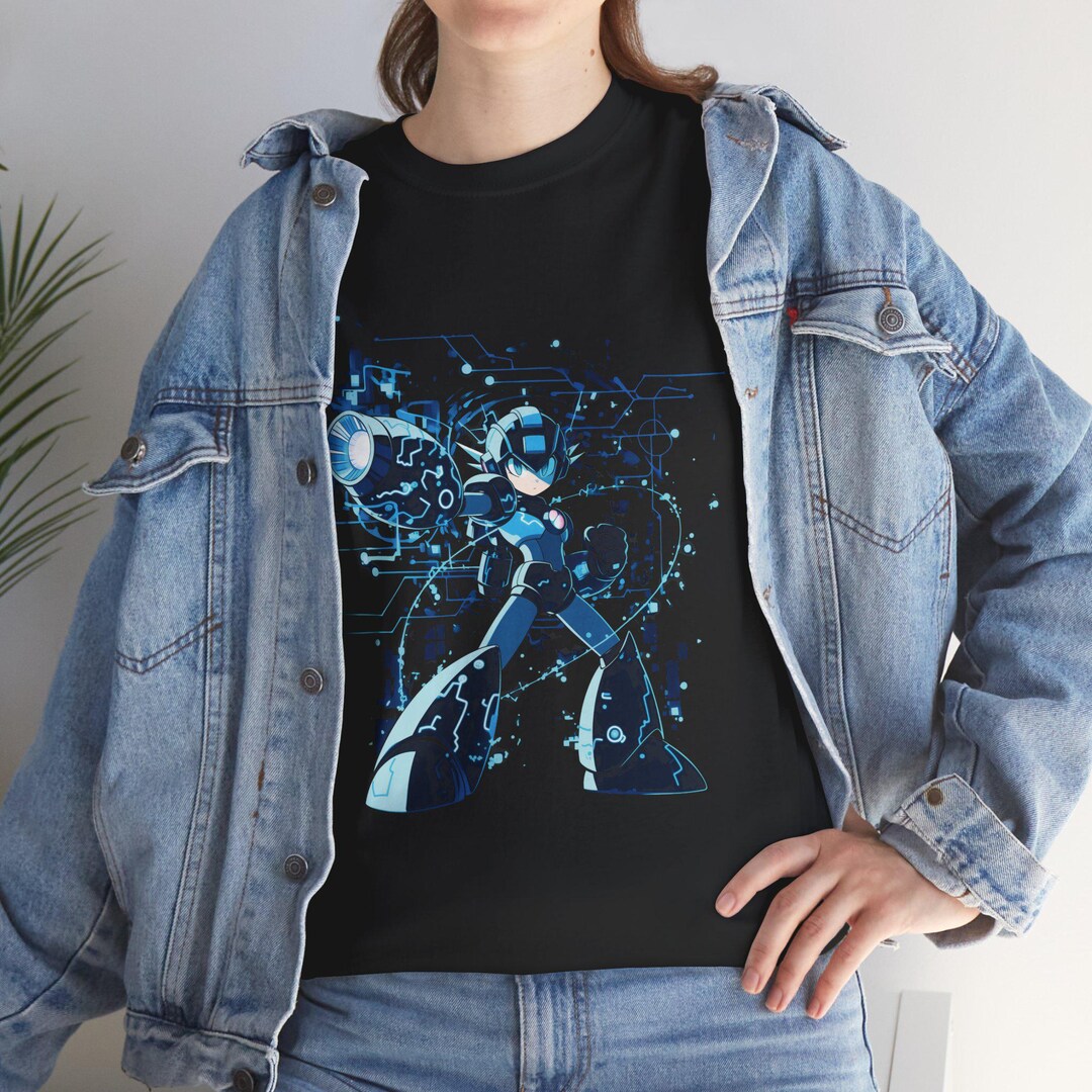 Retro Gamer Tee, Megaman X Zero 90s Capcom Unisex Heavy Cotton T-shirt ...