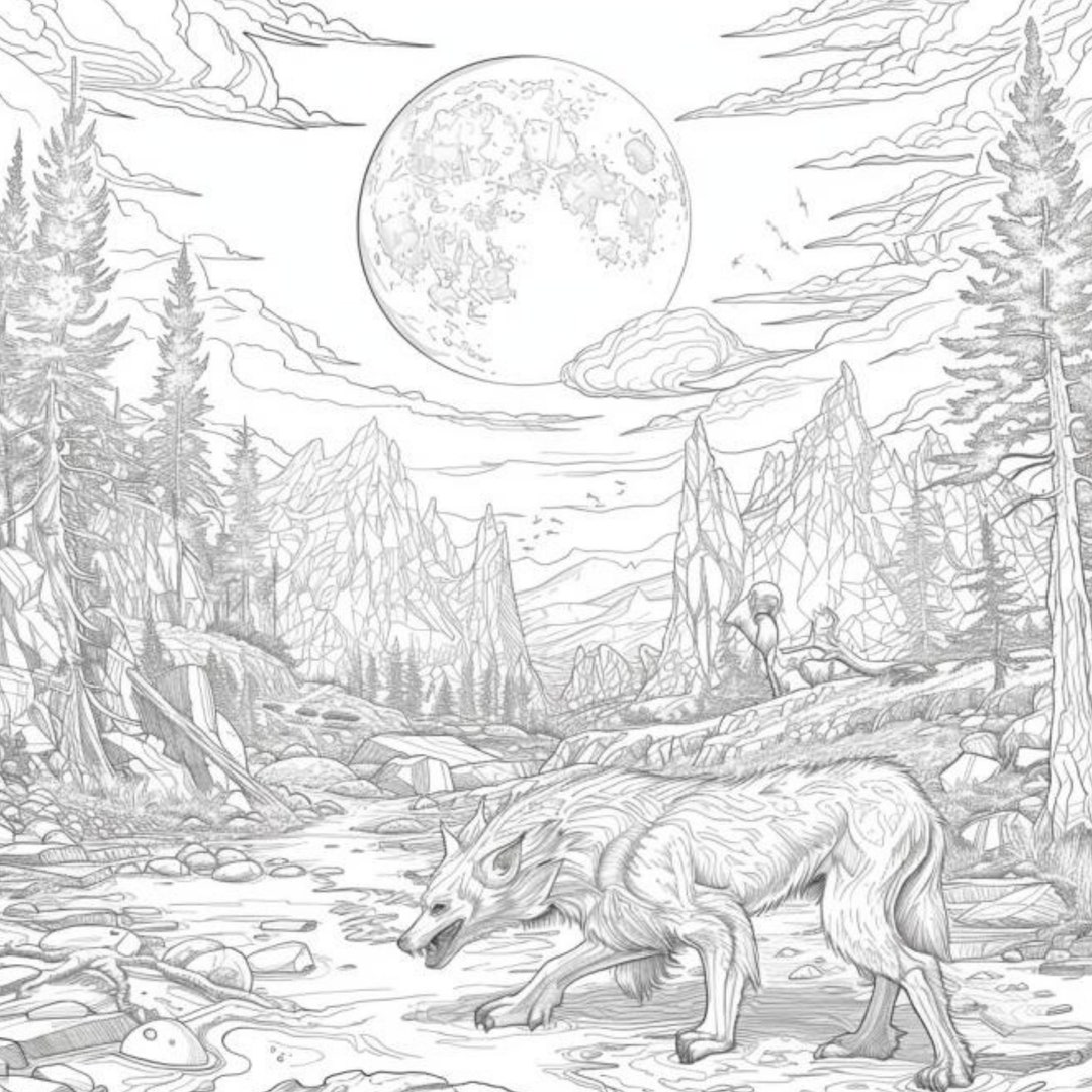 Eldritch Horrors Coloring Pages - Etsy