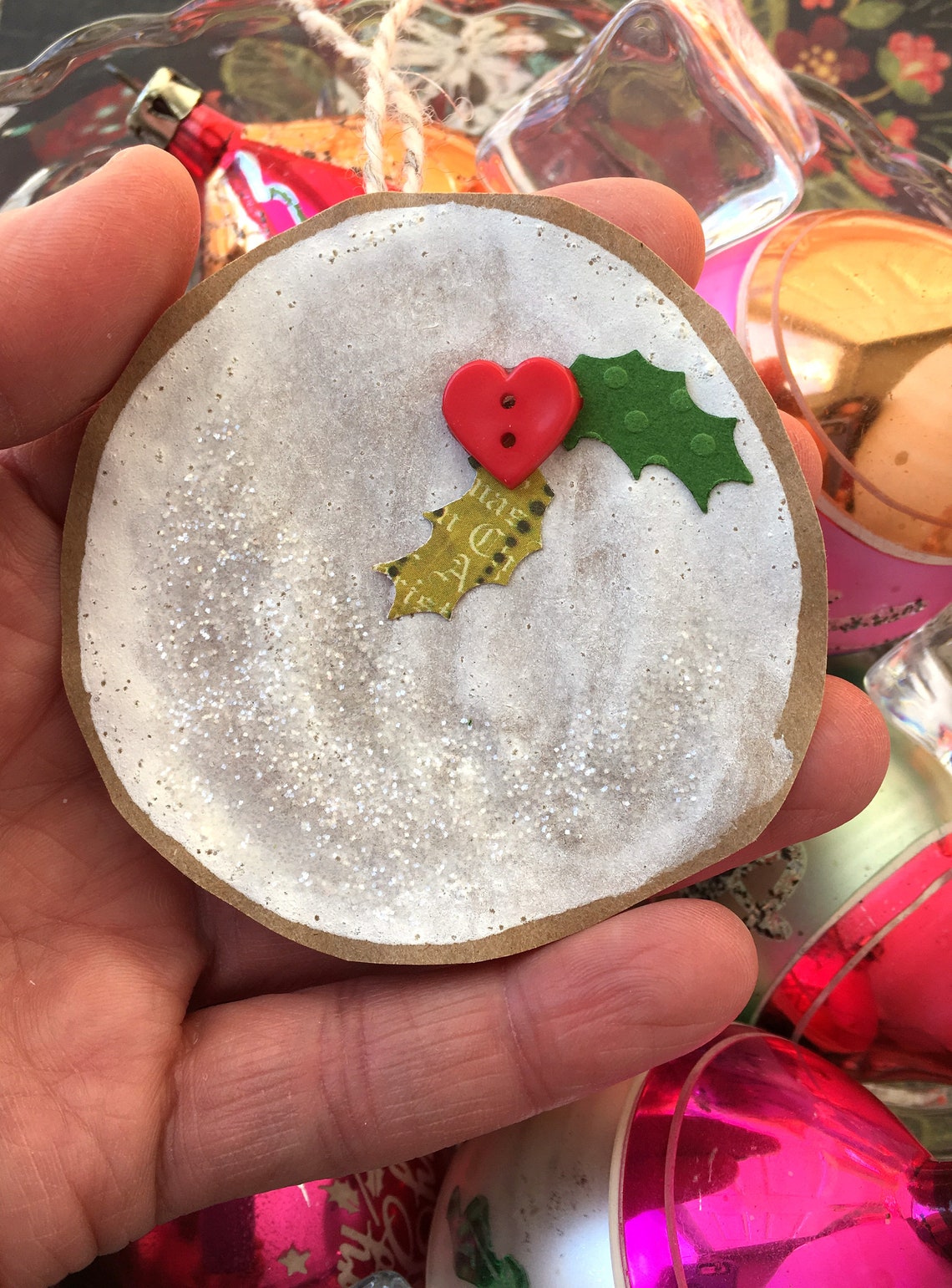 Handmade Snowball Christmas Ornaments | Snowball Christmas Ornaments ...