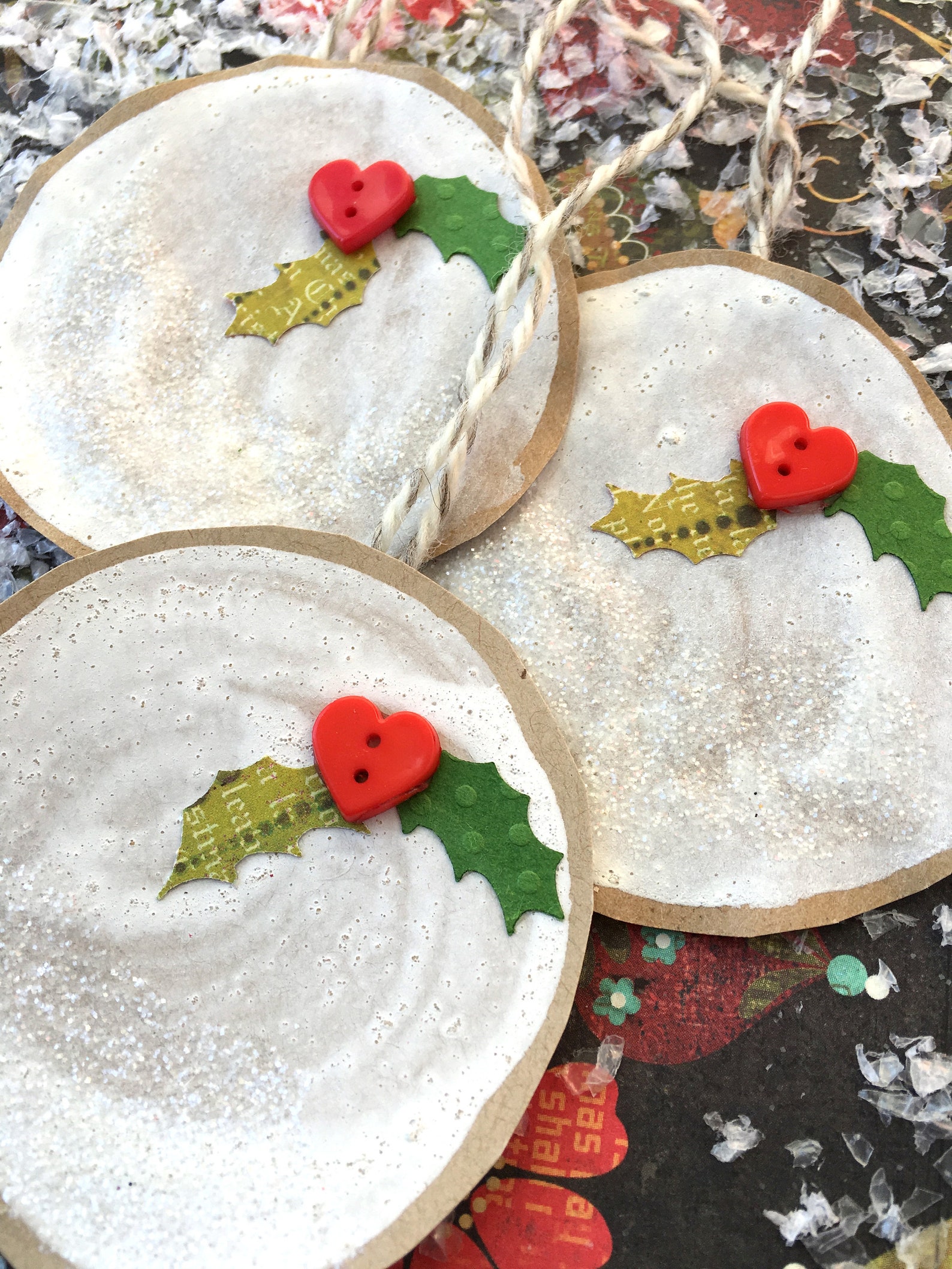 Handmade Snowball Christmas Ornaments | Snowball Christmas Ornaments ...