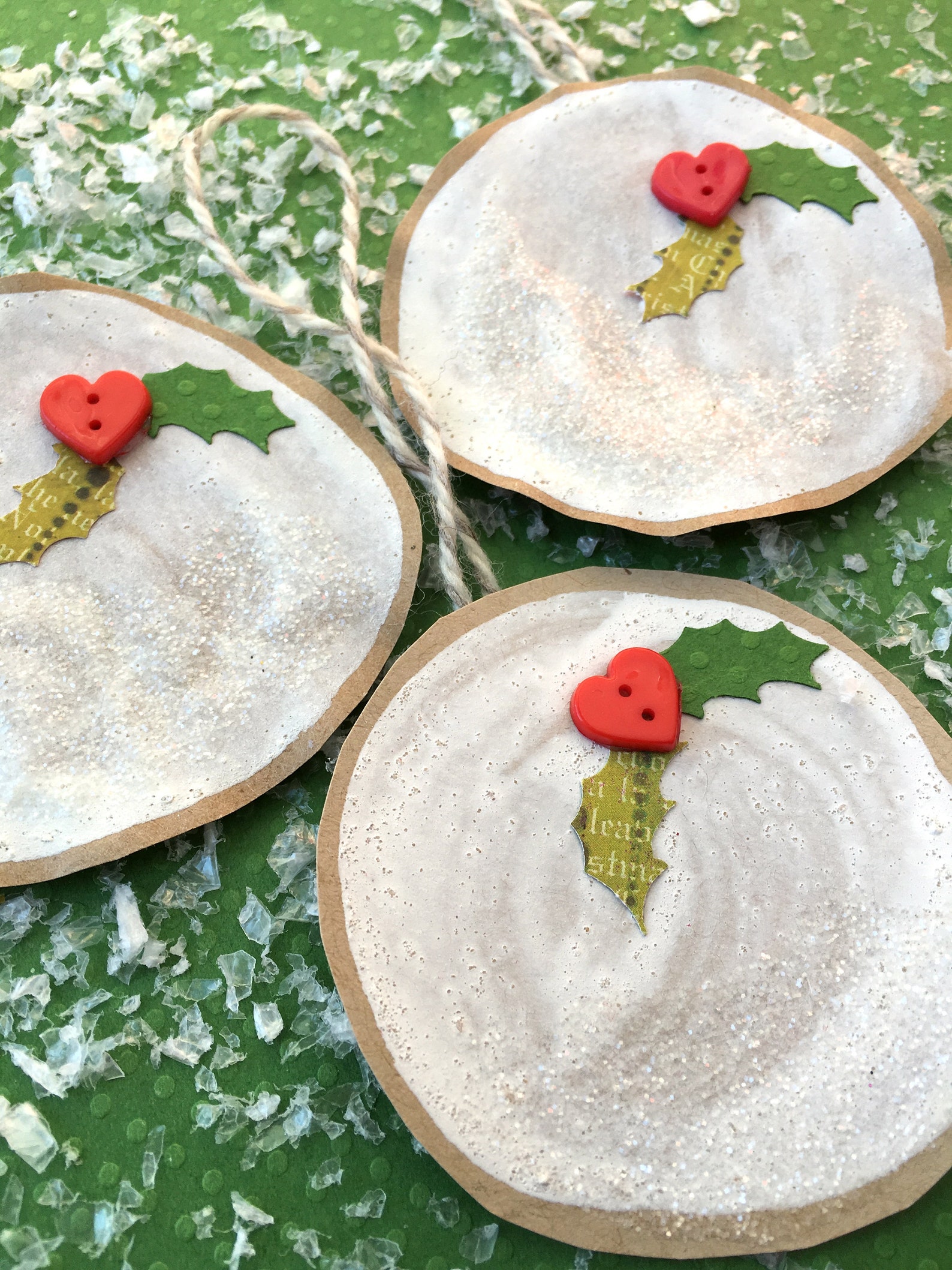 Handmade Snowball Christmas Ornaments | Snowball Christmas Ornaments ...