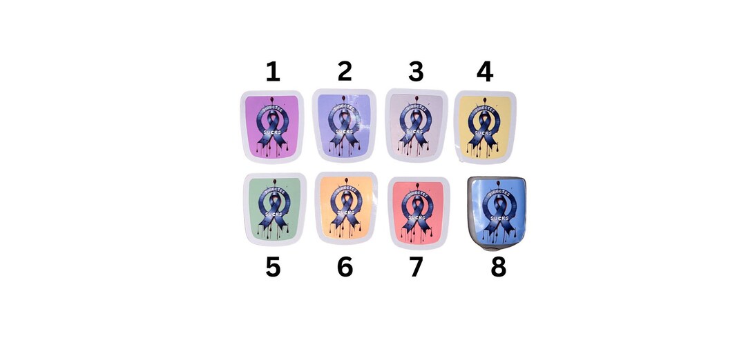 Omni Pod Sticker, Rainbow, Omni Pod Dash, Omni Pod 5, Diabetes Stickers ...