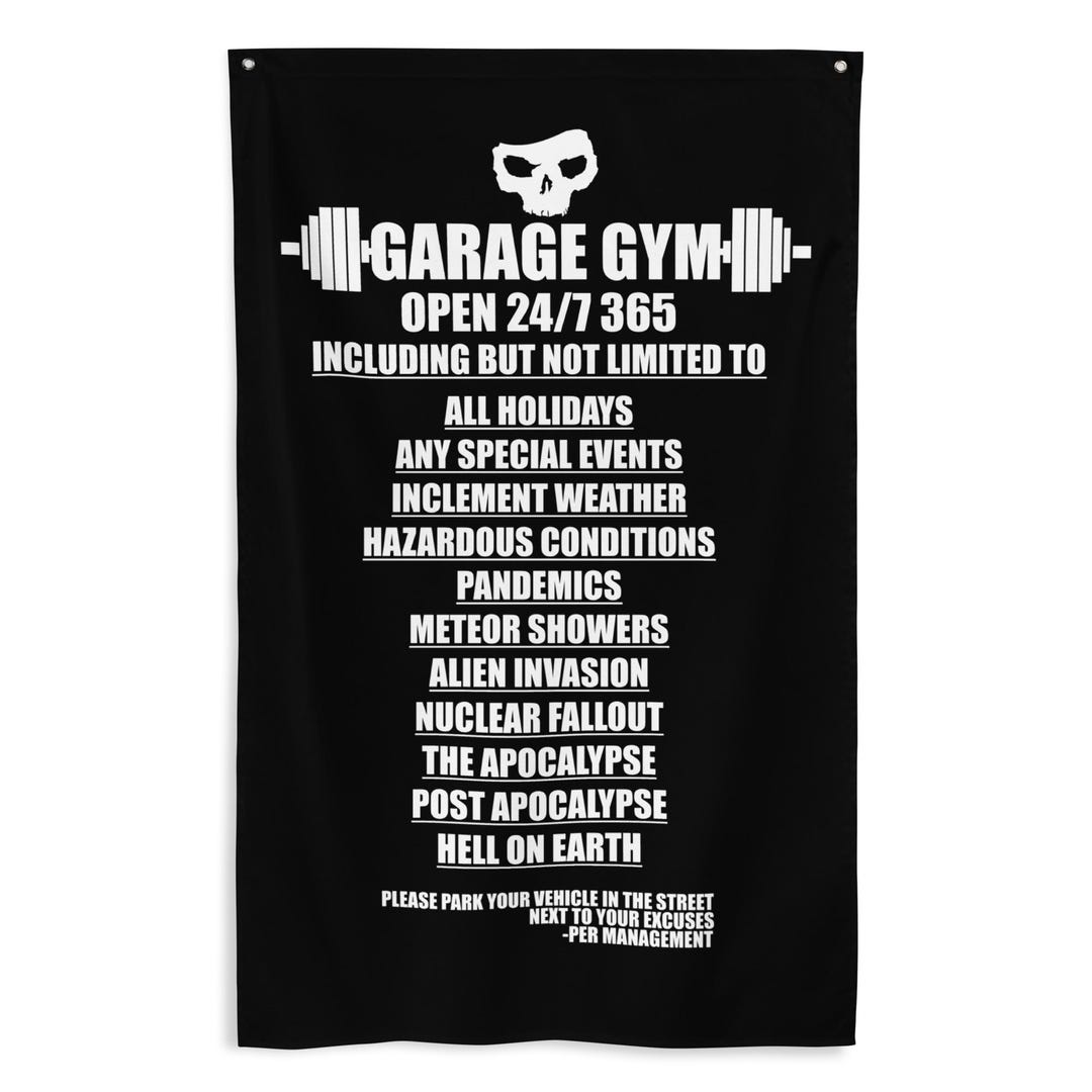 Garage Gym Open Flag - Etsy