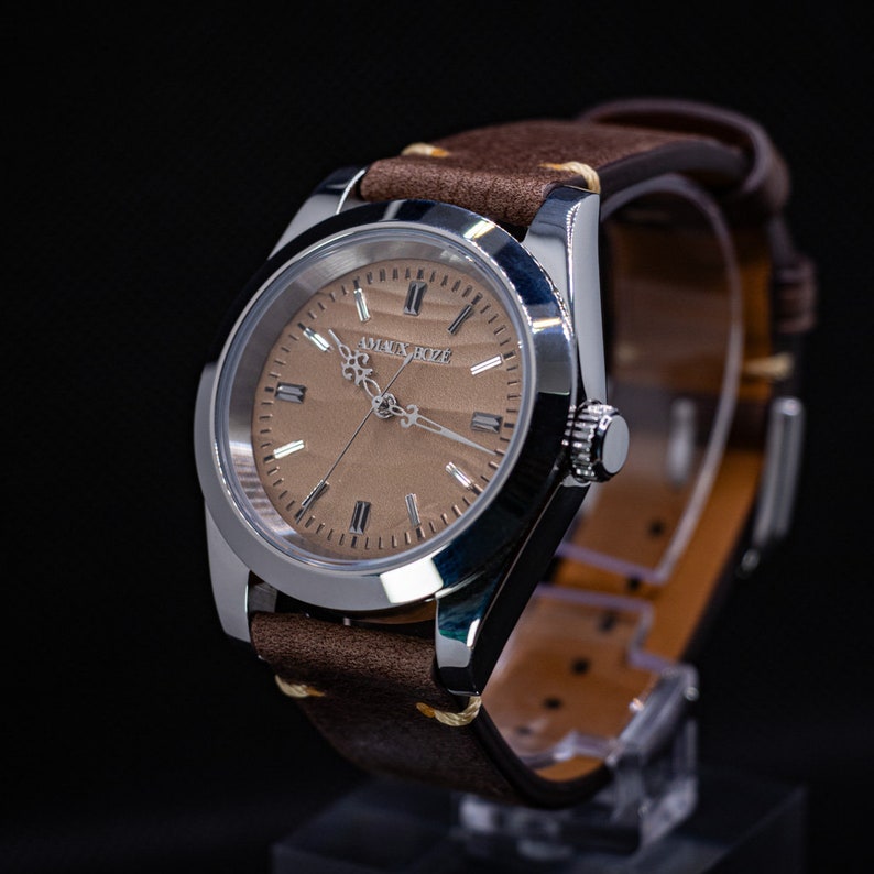 Desert Dune Dial Automatic Watch | Swiss Assembled Mechanical Watch ...