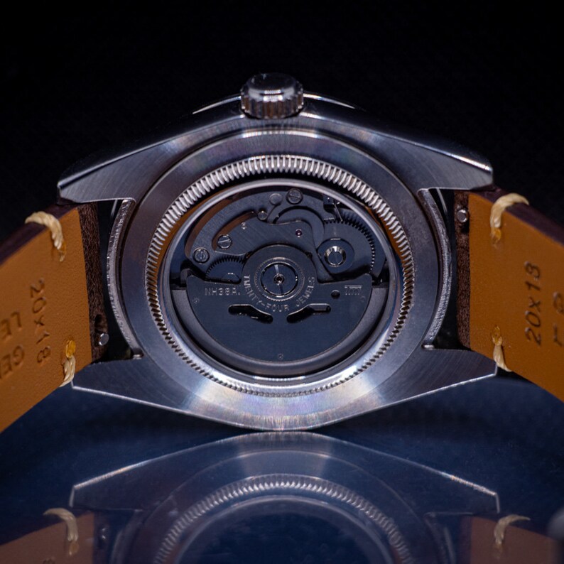 Unique Desert Inspired Luxury Automatic Watch - Arabic Dune Dial ...