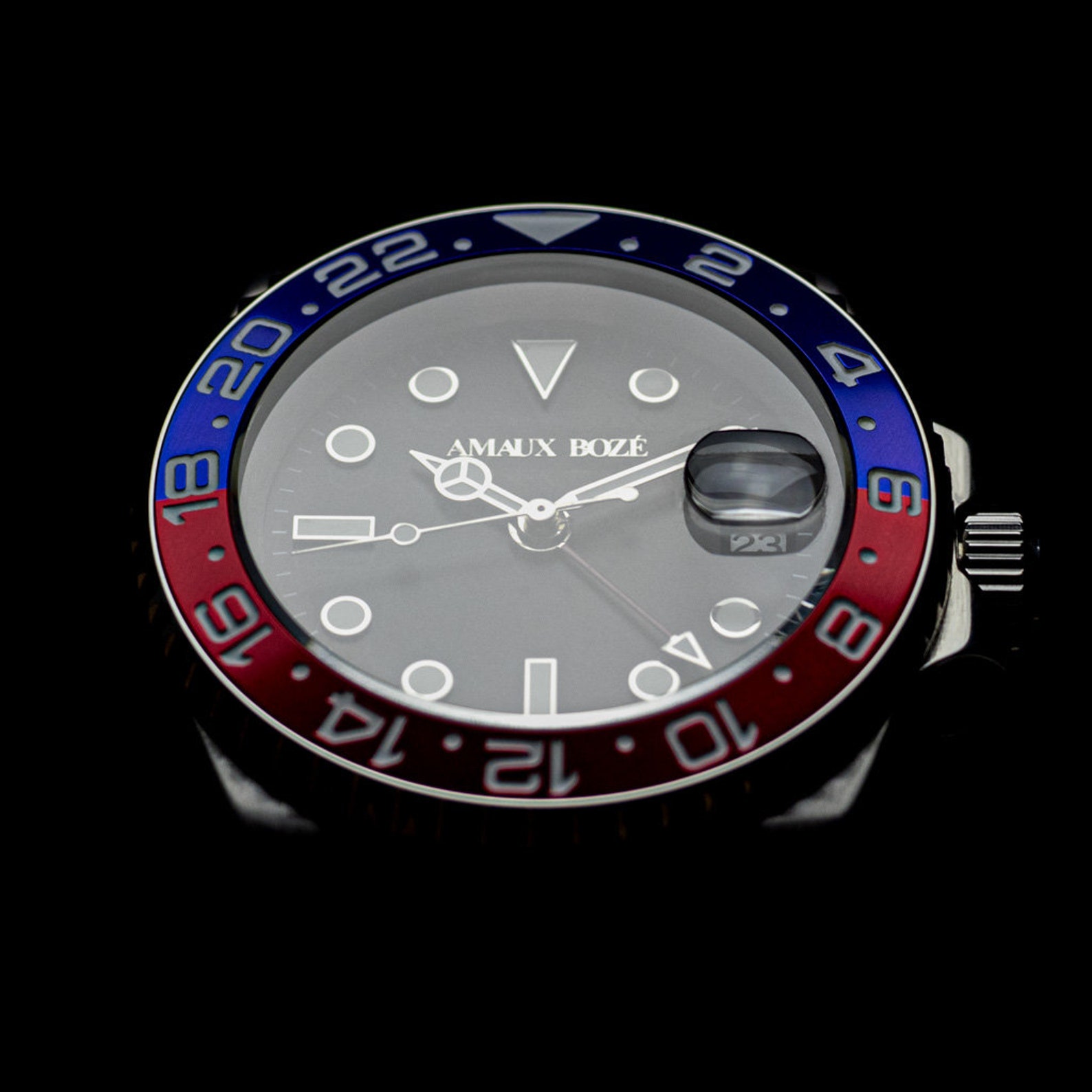 GMT Automatic Dual Time Watch - Travel Companion - Casual, Outdoor ...