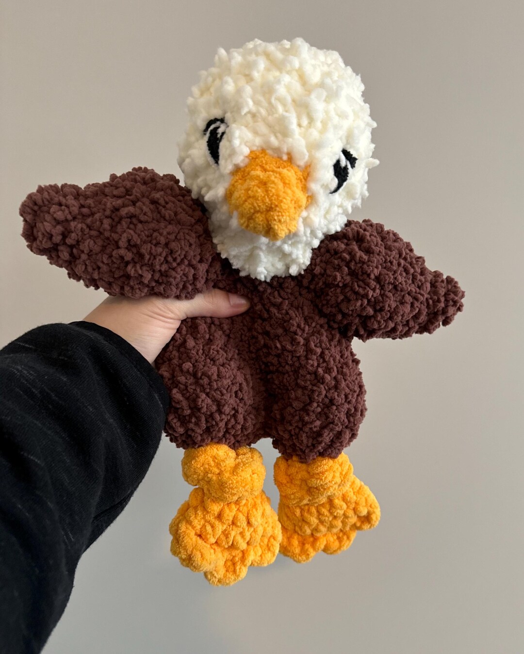 Crochet Eagle Snuggler/lovey - Ready to Ship - Etsy