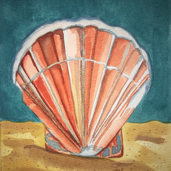 Seashell Painting - Etsy