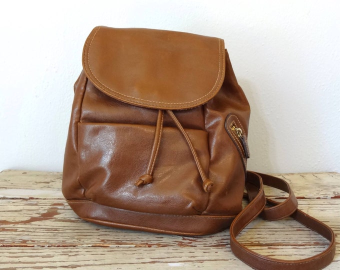 Vintage DUCK HEAD Backpack / 1990s Backpack Purse / Mini Rucksack ...