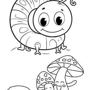 Digital Coloring Pages, Children's Coloring Book, PDF Download ...