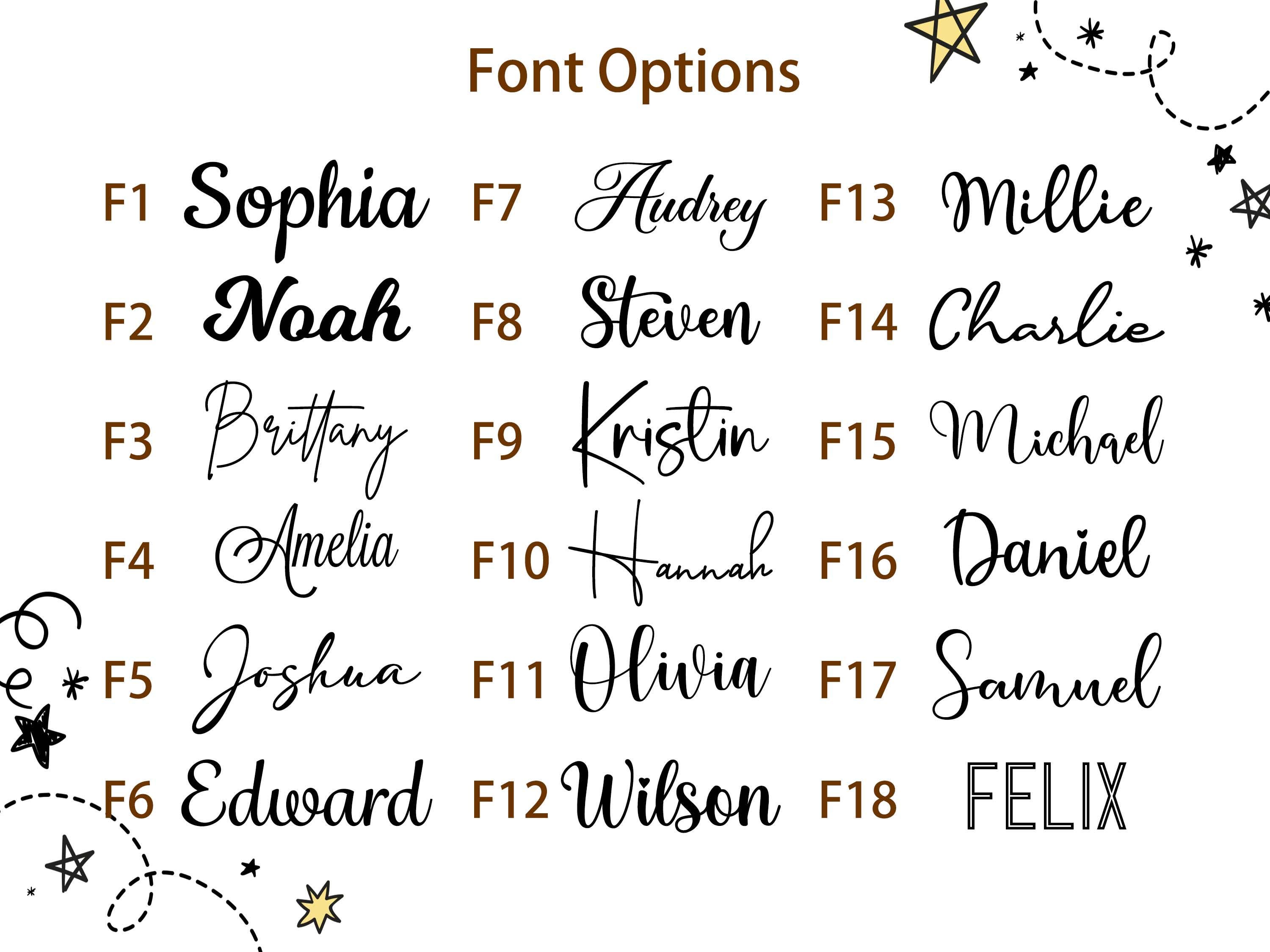 Custom Baby Name Sign, Personalized Wooden Name Sign, Wall Decor ...