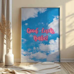 Chappell Roan Poster, Good Luck Babe Print, Queer Wall Art, Dopamine ...