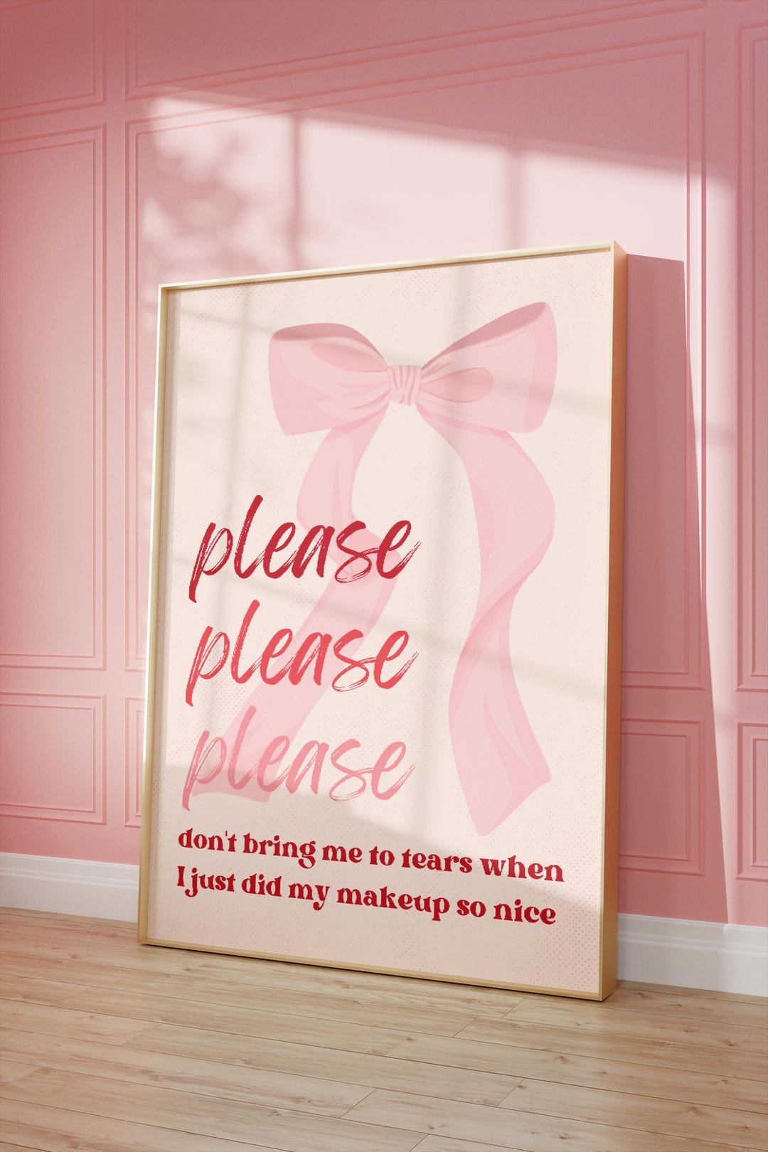 Sabrina Carpenter 'please, Please, Please' Lyrics Print Trendy Song ...