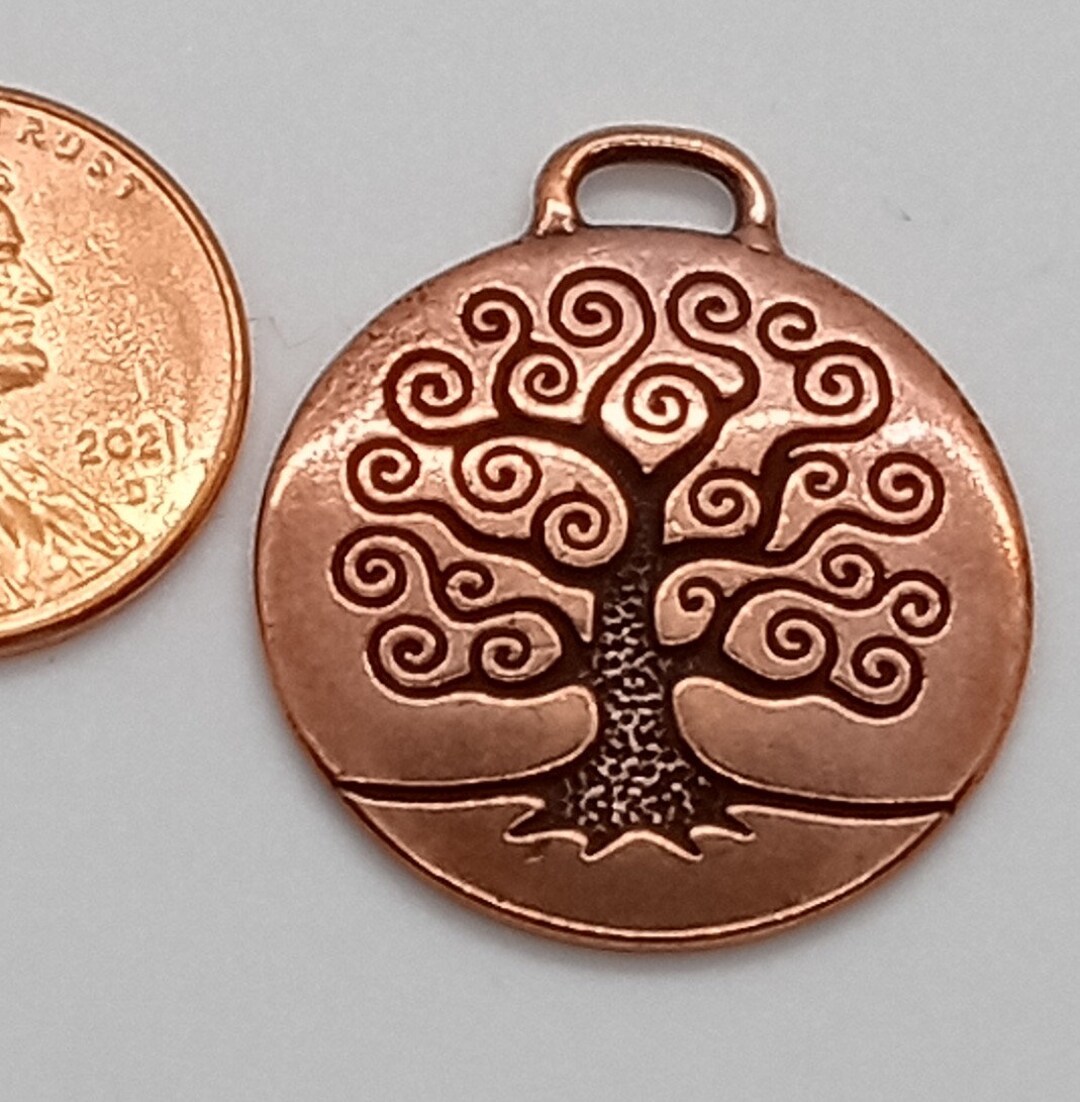 Tierracast Tree of Life Pendant/charm - Choice of 3 Colors - Etsy