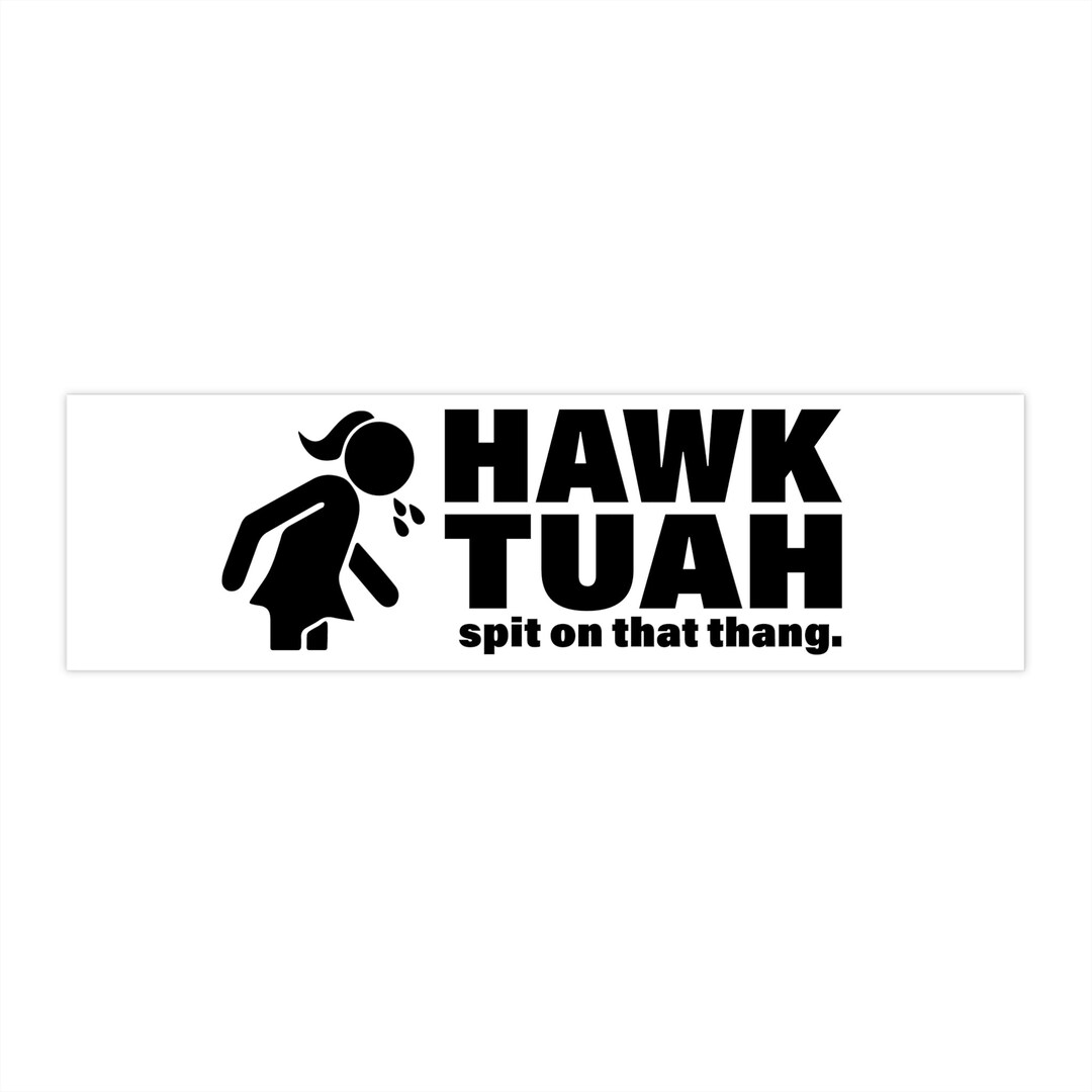Hawk Tuah Car Sticker - Etsy