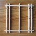 Kumiko Assembly Kit, Square Goma Pattern, Japanese Traditional Craft ...
