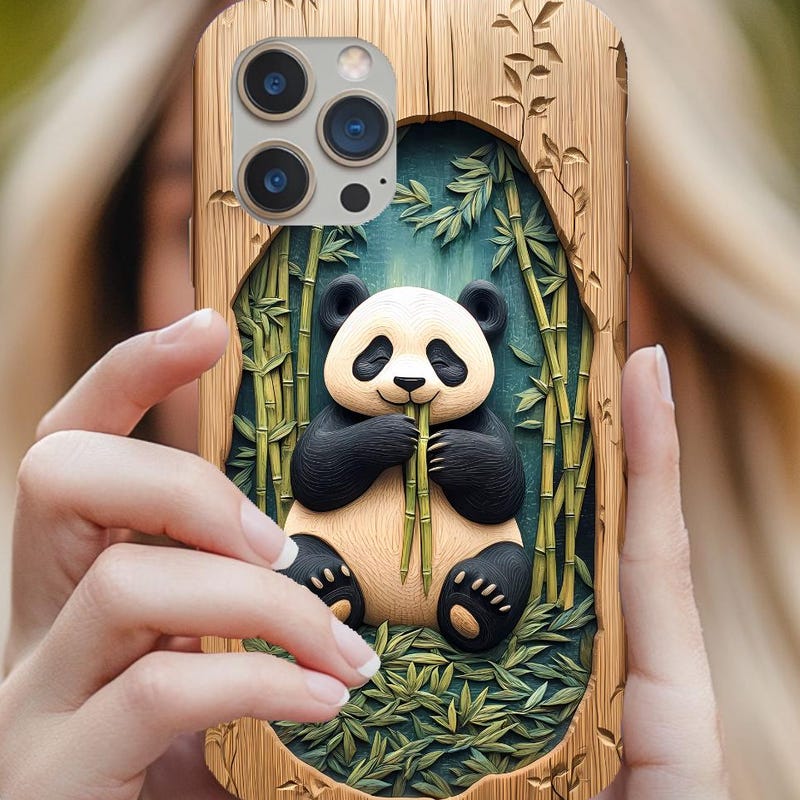 Panda iPhone Case - Etsy