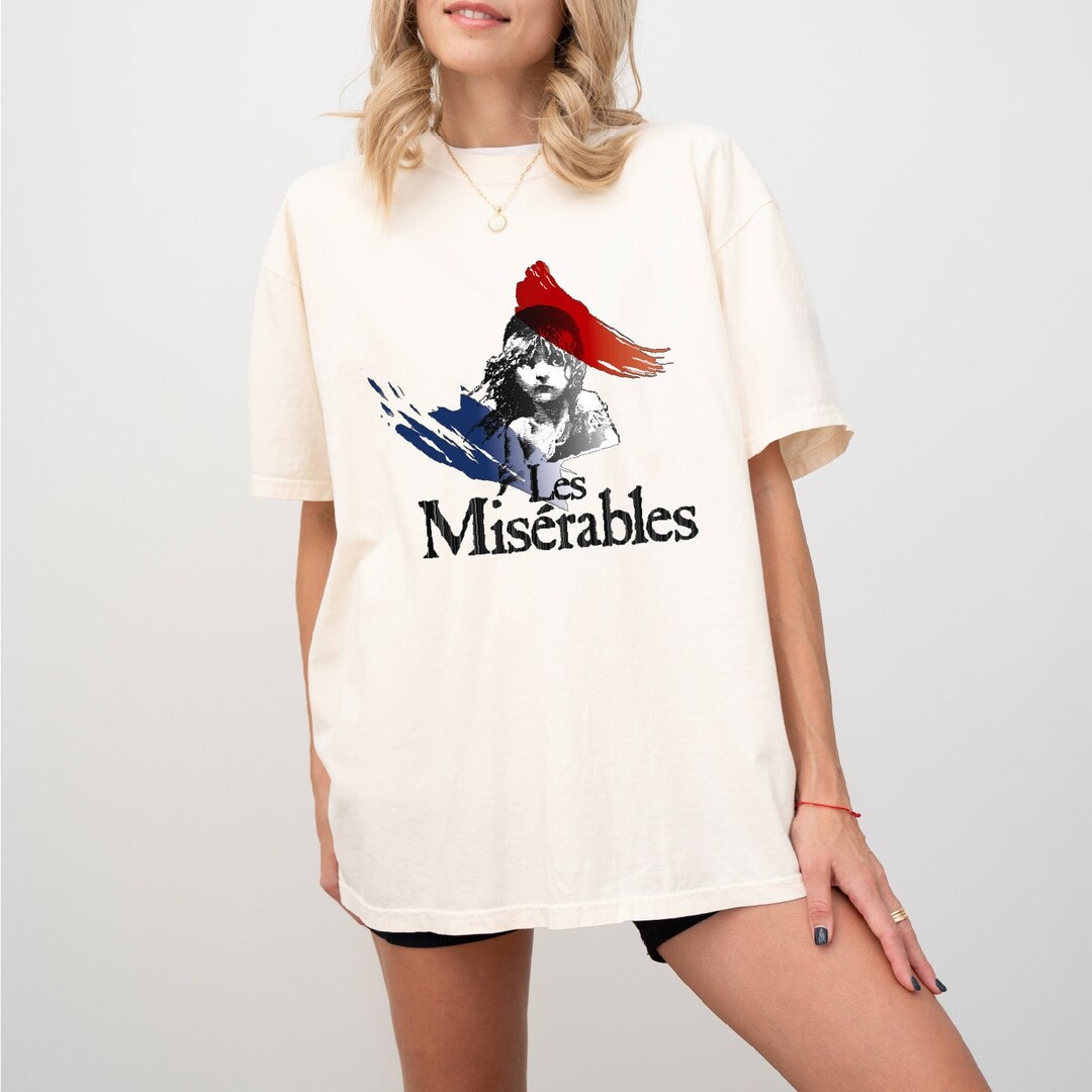 Les Miserables Shirt, Broadway Musical Show, Women Adult Tshirt ...