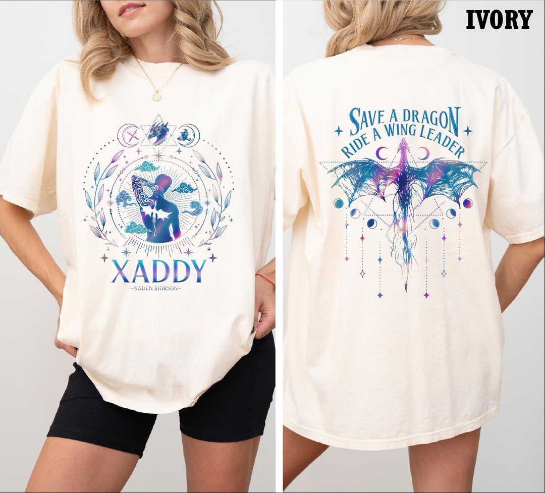 Xaddy Save a Dragon Ride a Wingleader Shirt, Xaden Riorson Sweatshirt ...