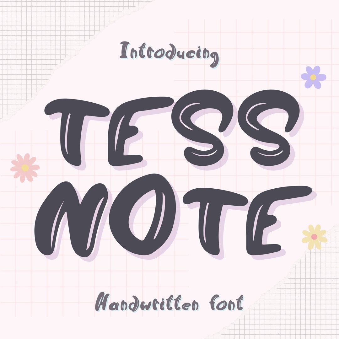 Handwritten Font, Neat Handwriting Font, Note Taking Font, Study Font ...