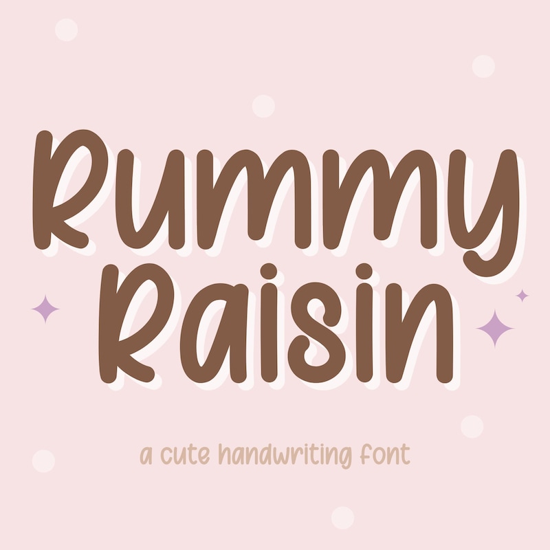 Whimsical Writing Font - Etsy