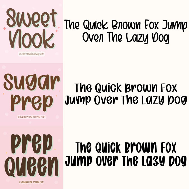 Handwriting Font Bundle Vol.19 – 10 Handwriting Font for Digital ...