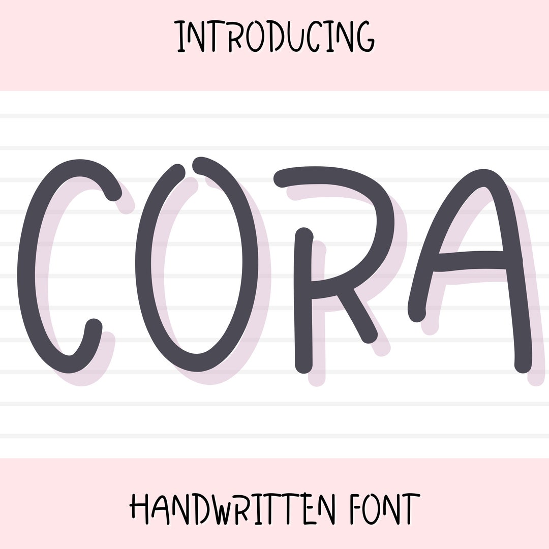 Handwriting Font, Handwritten Font, Neat Font, Cute Font, Goodnotes ...