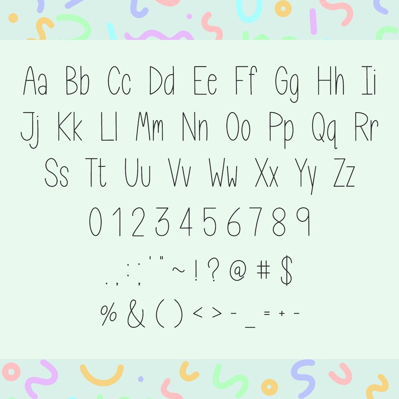 Handwriting Font, Handwritten Font, Neat Font, Cute Font, Goodnotes ...