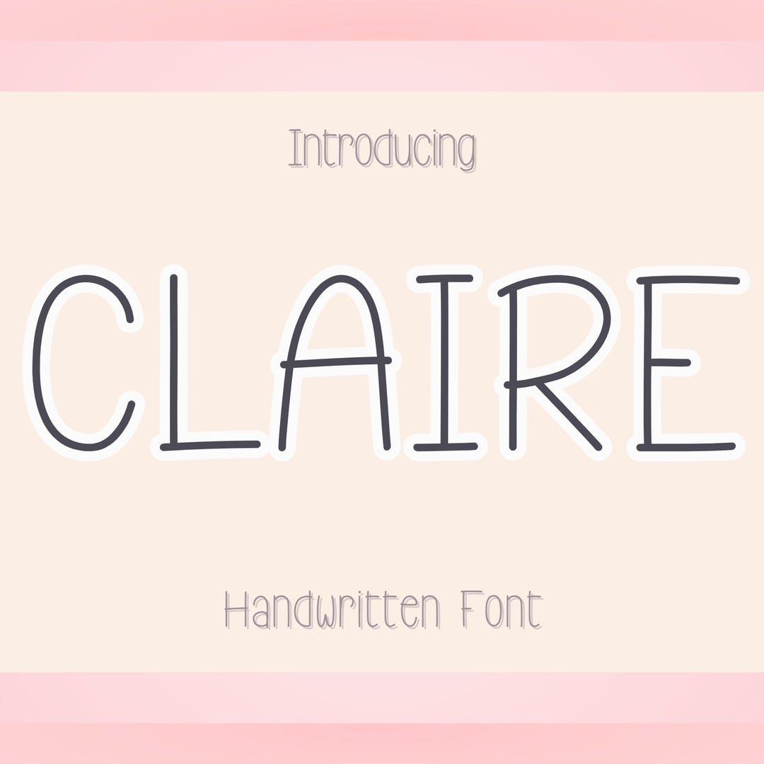 Handwritten Font, Neat Handwriting Font, Note Taking Font, Study Font ...