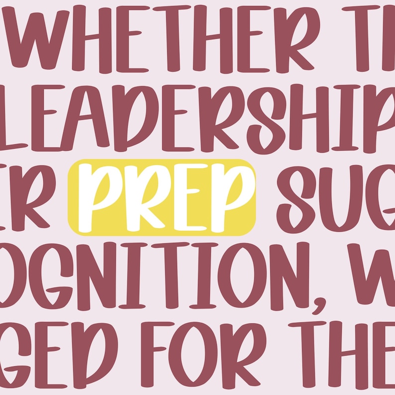Prep Babe – Preppy Handwriting Font for Digital Planner, Goodnotes ...