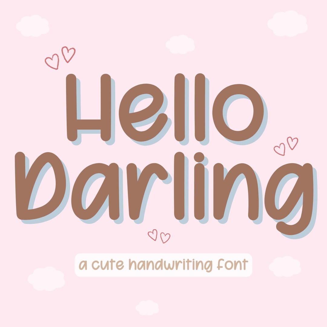 Handwriting Font, Handwritten Font, Neat Font, Cute Font, Goodnotes ...